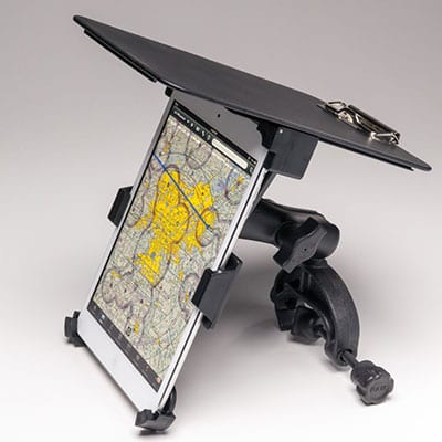 Combination mount and clipboard for iPad Mini - iPad Pilot News