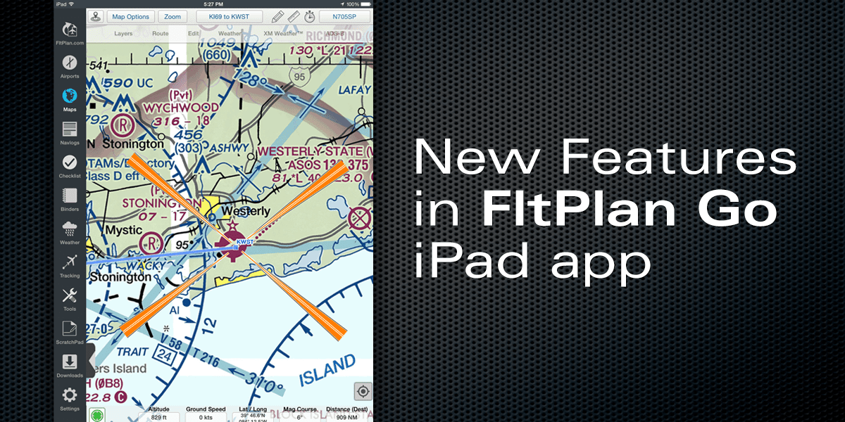 New features added to FltPlan Go app - iPad Pilot News