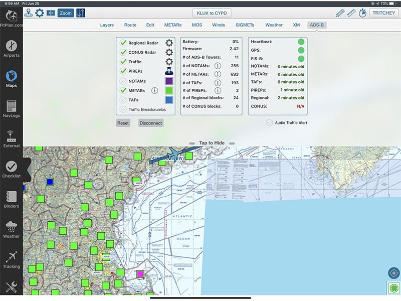 Flying with Garmin Flight Stream and Fltplan Go - iPad Pilot News