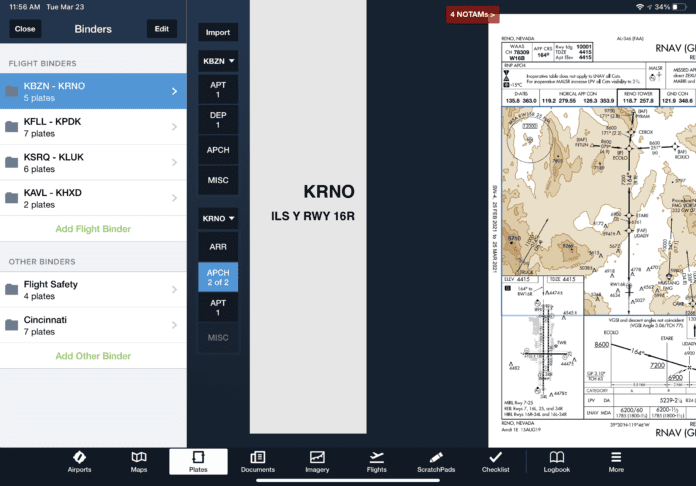 How to use the new Flight Binders feature in ForeFlight - iPad Pilot News