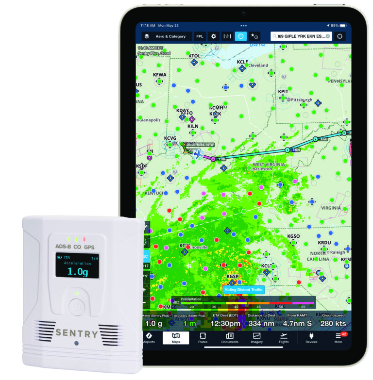 ForeFlight launches next generation Sentry ADS-B receiver - iPad Pilot News