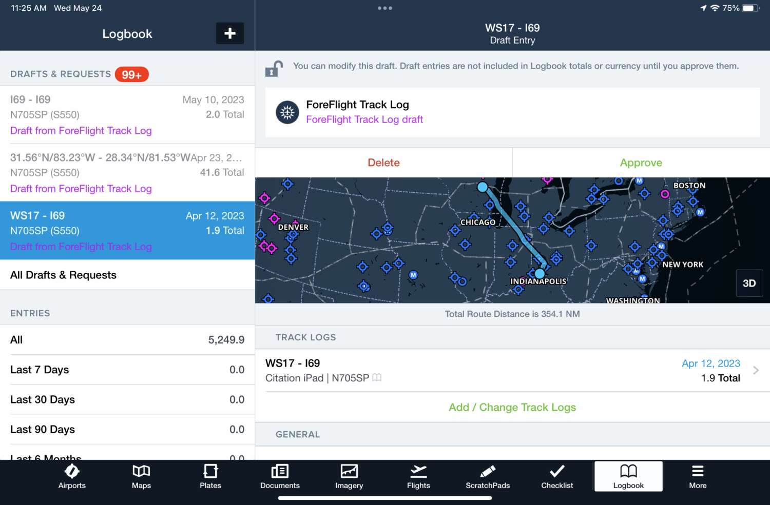 ForeFlight’s latest update adds airport comments and logbook ...